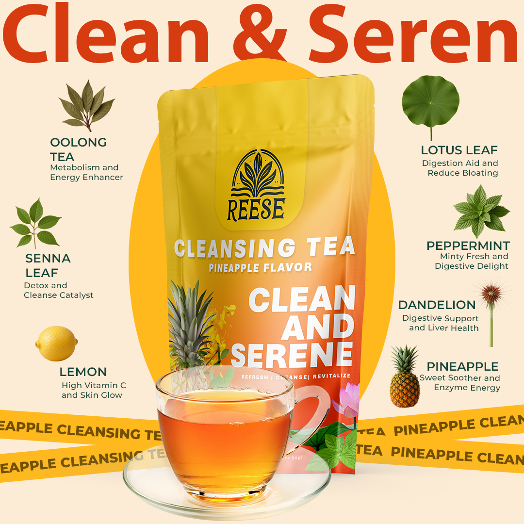 Pineapple Cleansing Tea – Reese Beauty